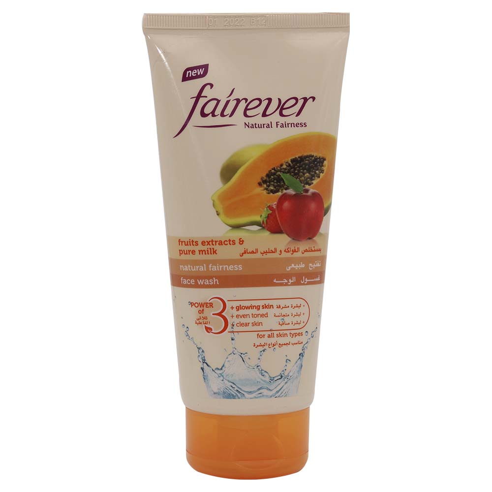 Fairever Natural Fairness Fruit Extract & Pure Milk Natural Fairness ...