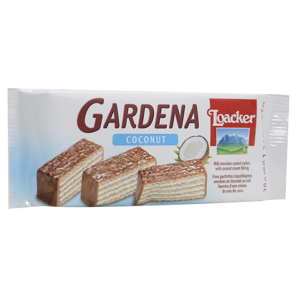 Loacker Gardena Coconut Wafers 38g - Buy Online