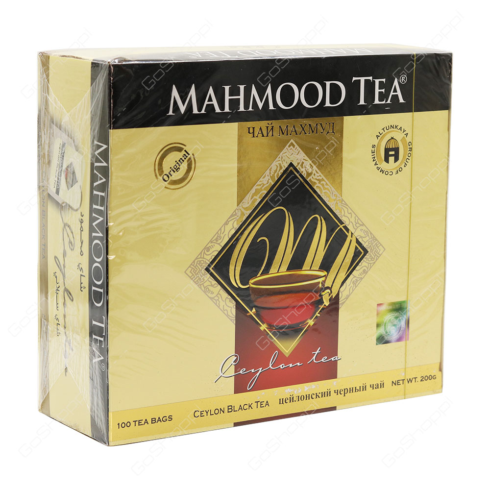 Mahmood Tea Ceylon Black Tea Bags 100 Bags - Buy Online