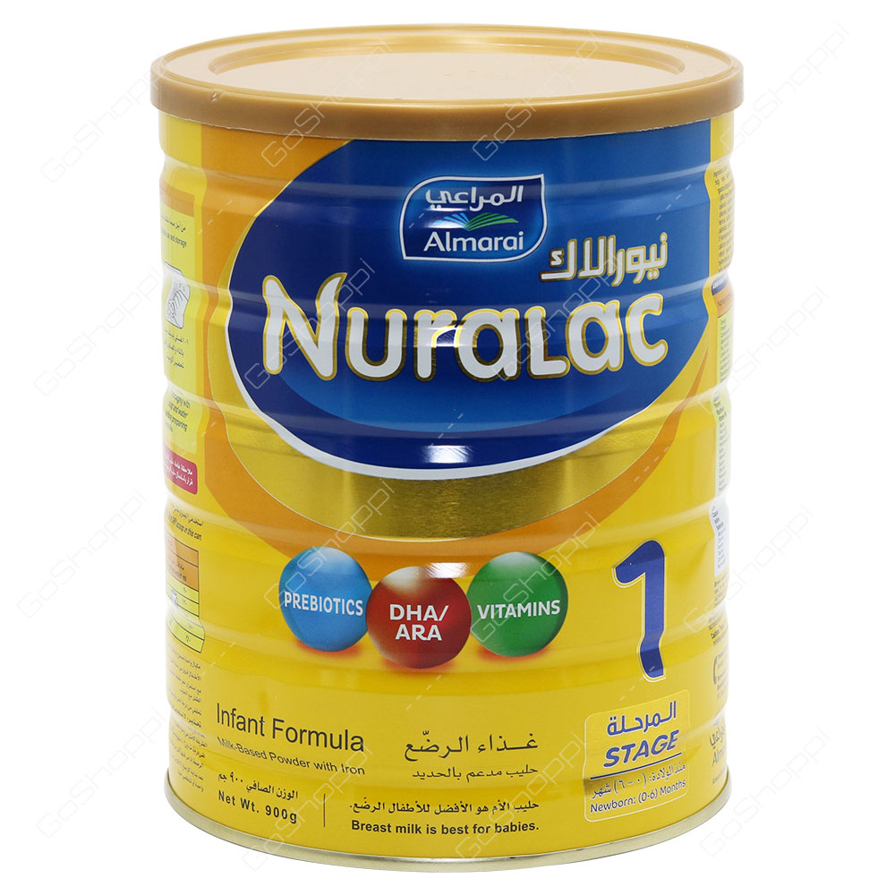 Almarai Nuralac Infant Formula Stage 1 900 g - Buy Online