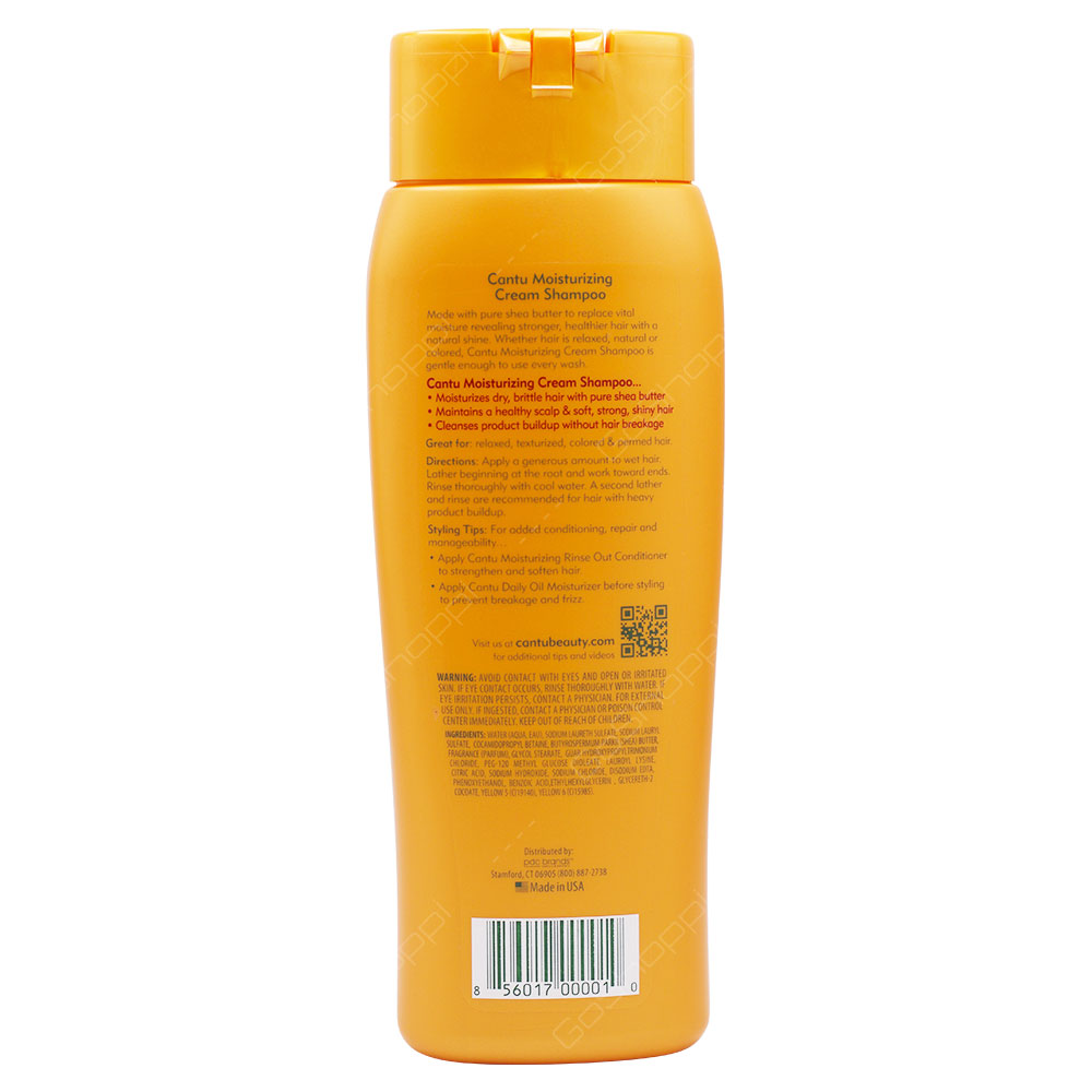 Cantu Shea Butter Moisturizing Cream Shampoo 400ml - Buy Online