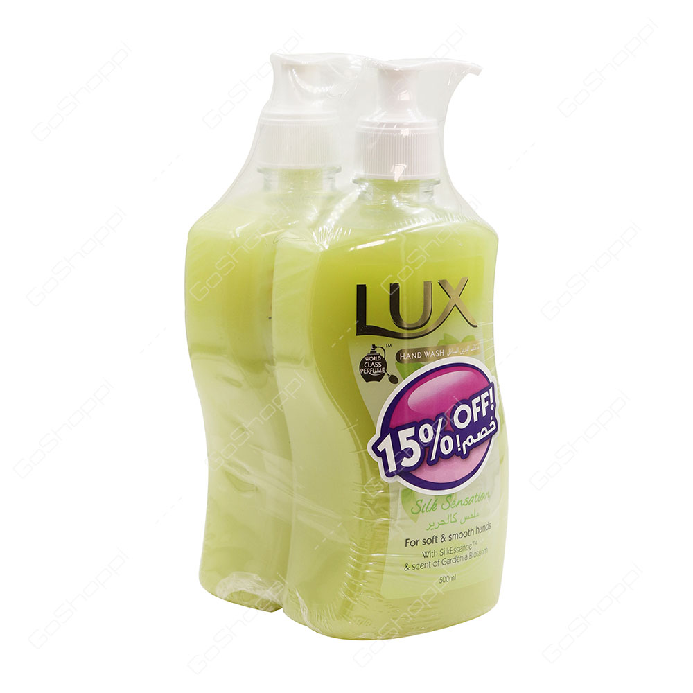 Lux Silk Sensation Handwash Dual Pack 2X500 ml - Buy Online