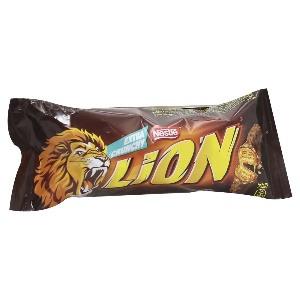 Nestle Lion Extra Crunchy Chocolate 30g - Buy Online