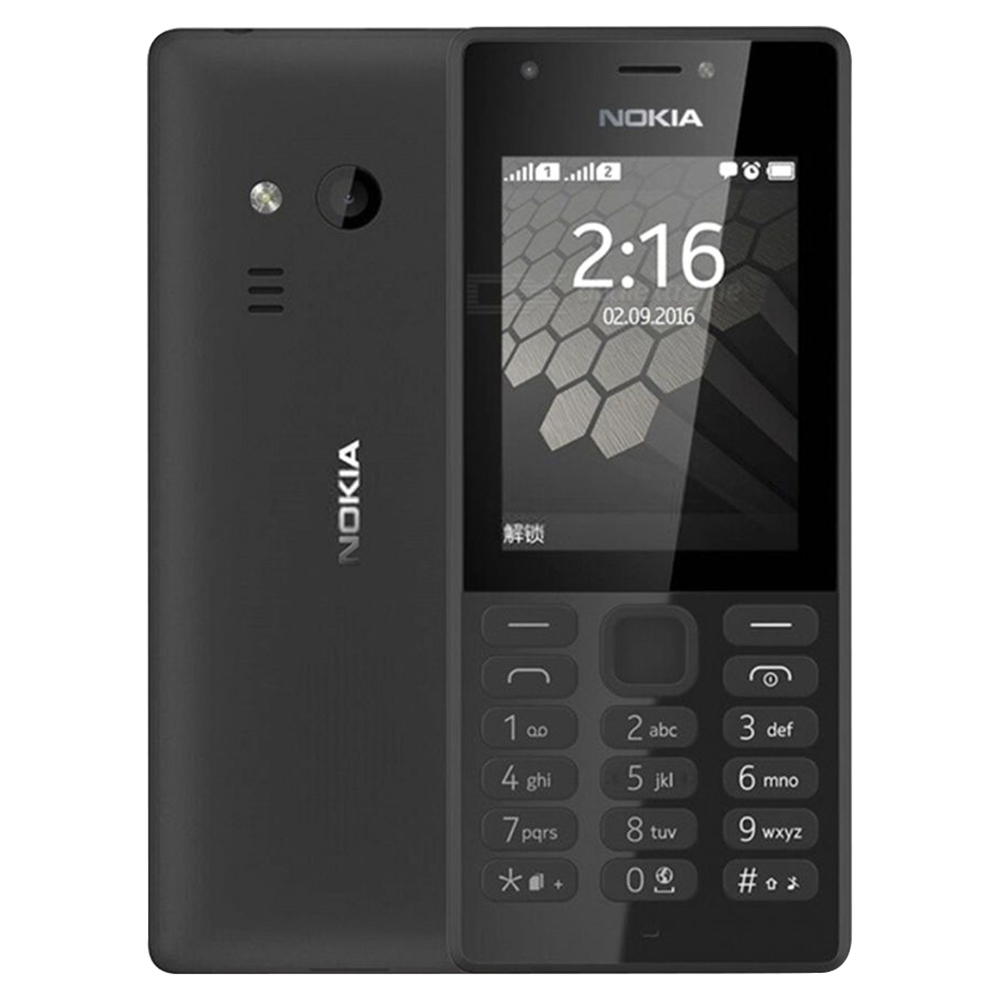 Nokia 216 Dual Sim 16MB RAM MicroSD Up to 32GB Black - Buy Online