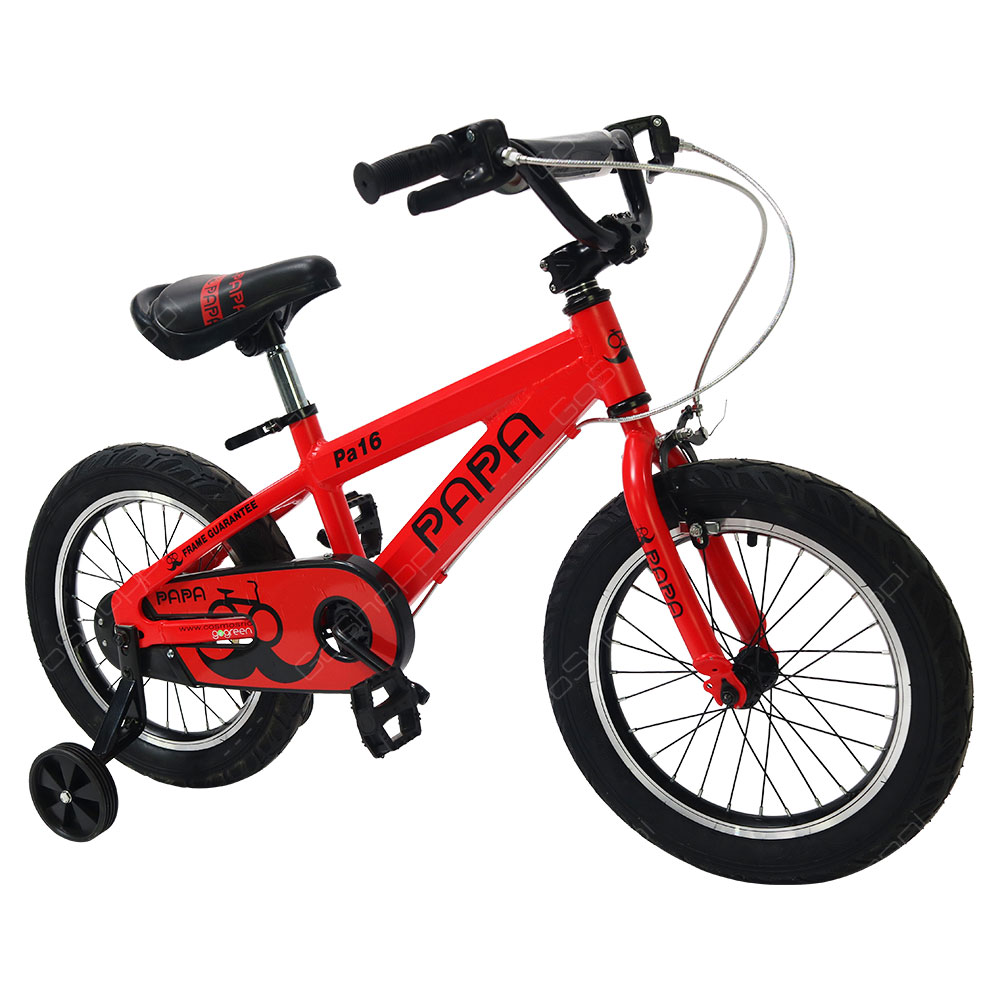 Papa Pa16 Kids Bike - Red - Buy Online